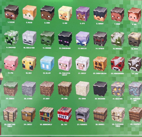 Woolworths Minecraft Cubeez - Pick your own | eBay