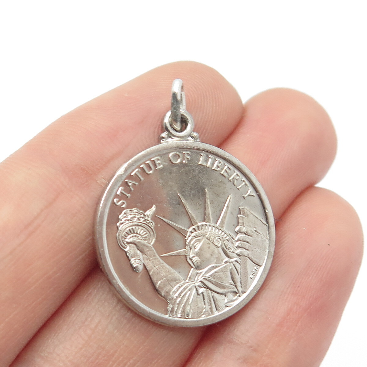 925 Sterling Silver RWM Statue Of Liberty Chemical Ba… - Gem