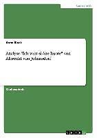Analyse "Ich vant si âne huote" von Albrecht von Johansdorf von Anna ...