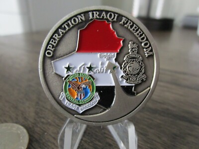US Central Command Operation Iraqi Freedom CENTCOM OIF Challenge Coin ...