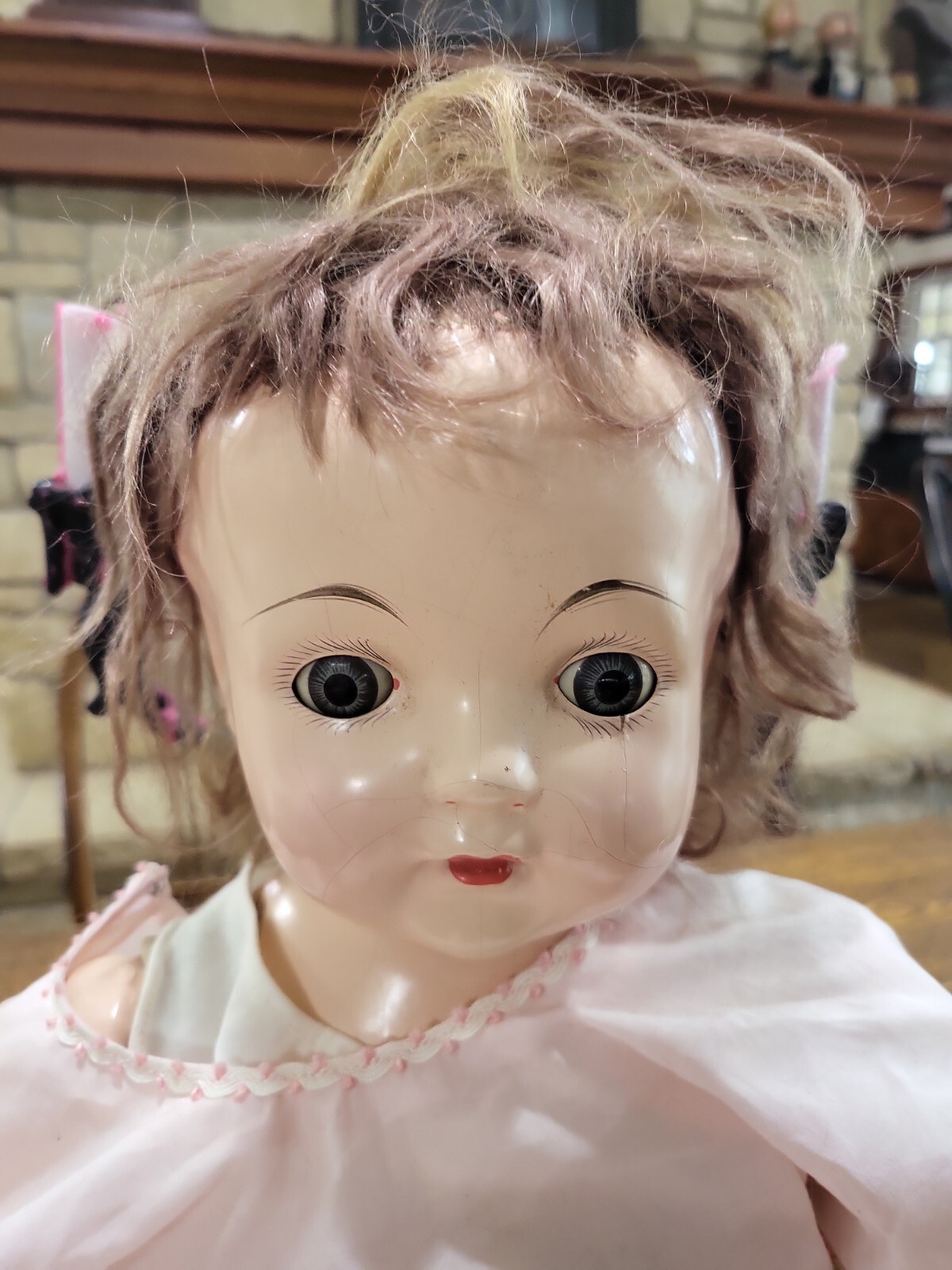 Antique 1920's Effanbee Composition 23" Baby Mama Doll | eBay