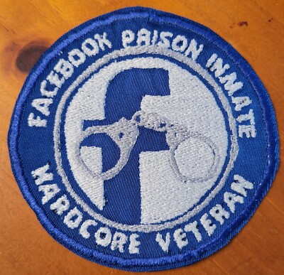 Facebook Prison Inmate - Humor - Iron On Patch 10656 | eBay