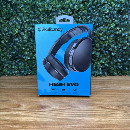 Skullcandy Hesh Evo Wireless Over-Ear Headset - True Black 810015587195 ...