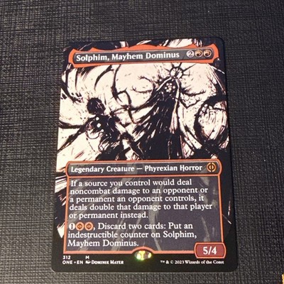 Solphim, Mayhem Dominus (Showcase) Phyrexia: All Will Be One 312 Normal ...
