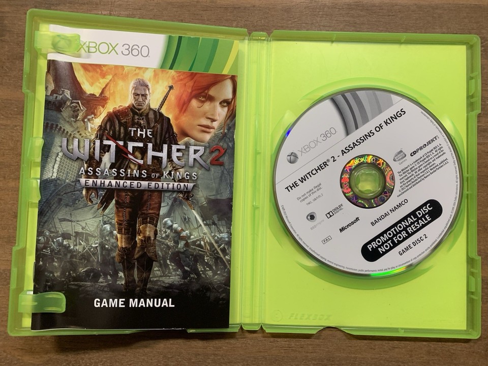 The Witcher 2 Assassini di Kings Ottimizzato Edizione Promo Xbox 360 ...