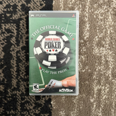 World Series of Poker (Sony PSP, 2005) Complete Tested Mint ...