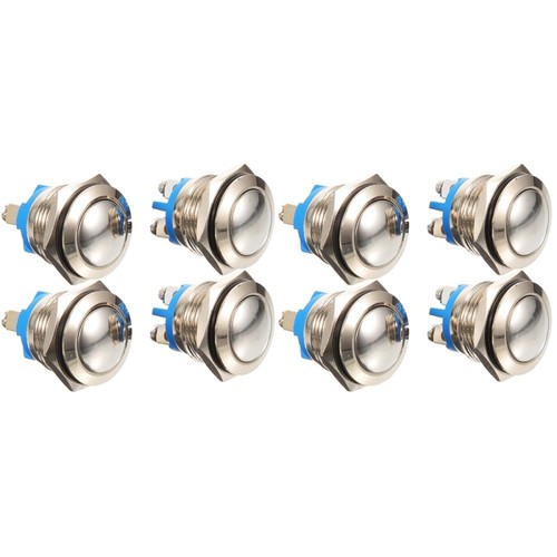 2 Pieces Doorbell Parts Button Kit Buttons Push Replacement Wired | eBay