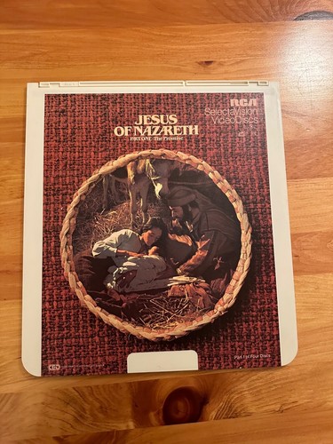 RCA CED Videodisc “Jesus of Nazareth” four disc set in great condition ...