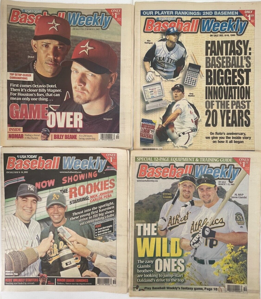 Vintage Baseball Weekly Lot Of 20 Magazines #6 | eBay