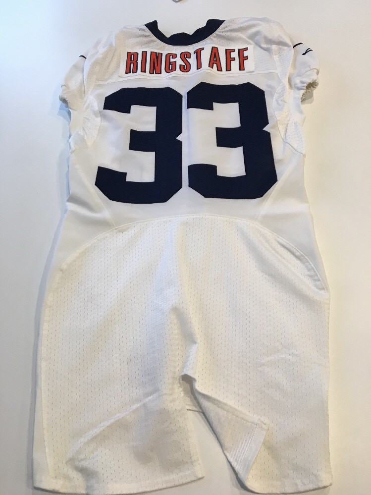 Game Worn Used Virginia UVA Cavaliers Cavs Football Jersey Nike Size 40 ...