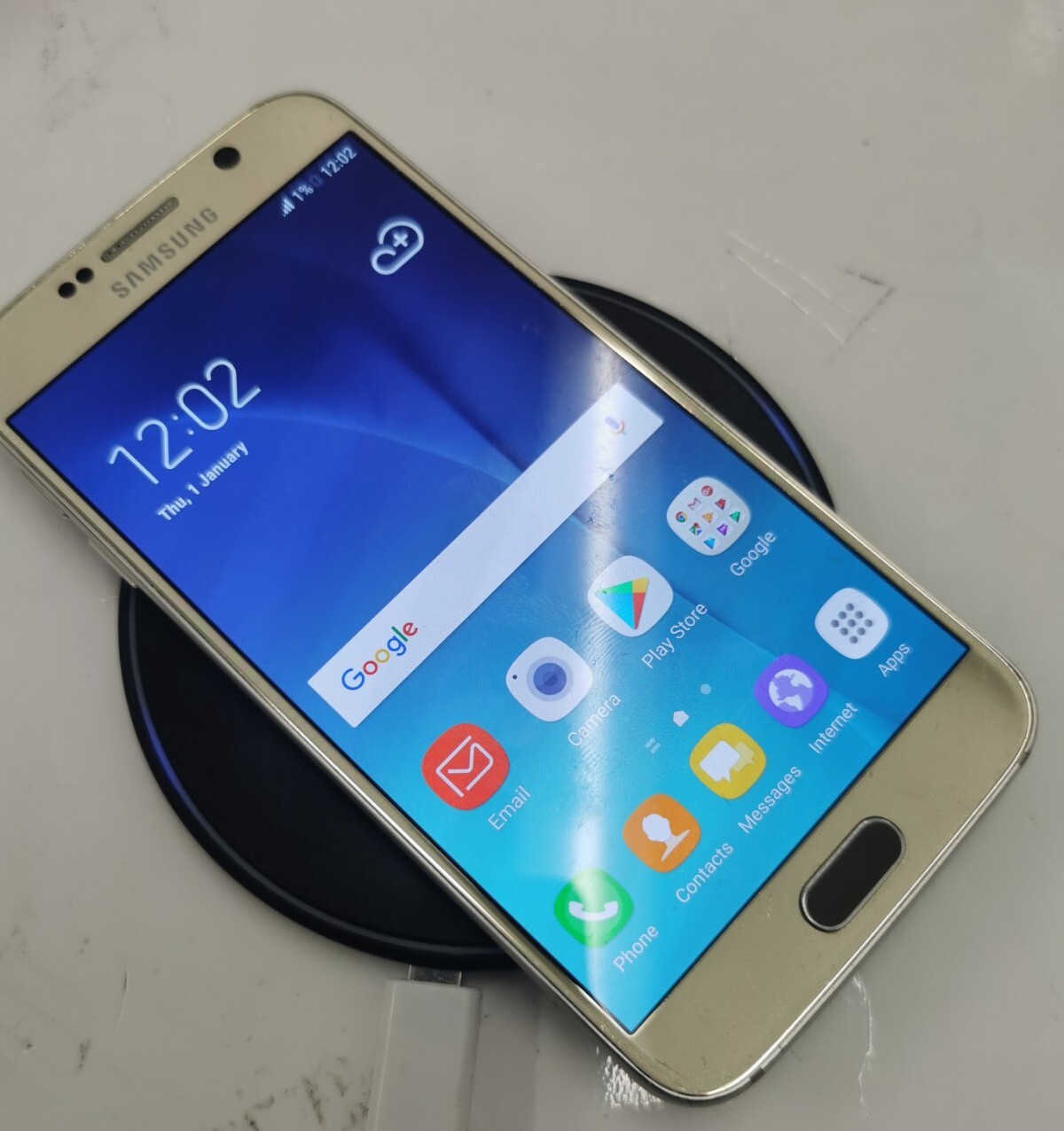 Samsung Galaxy S6 SM-G920F 5.1inch 32GB 3GB RAM (Unlocked) Smartphone ...