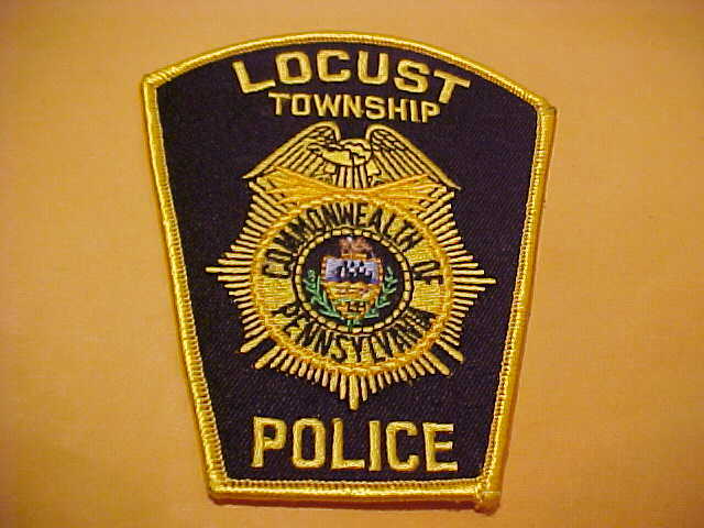 LOCUST TWP. PENNSYLVANIA POLICE PATCH SHOULDER SIZE UNUSED | eBay