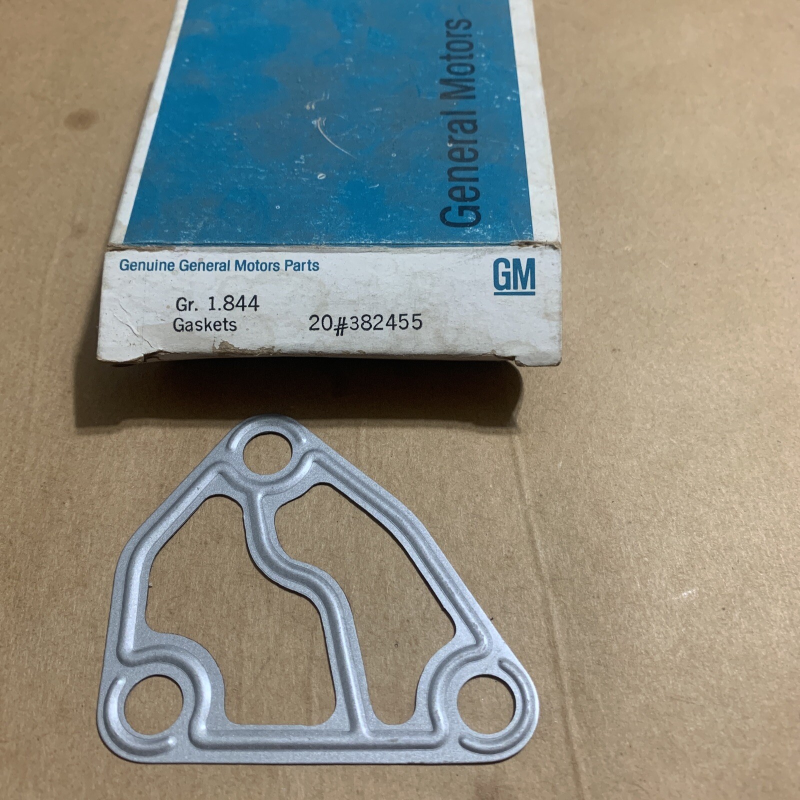 OEM GM Oil Filter Adapter to Block Gasket 382455 Just The Gasket No Box ...