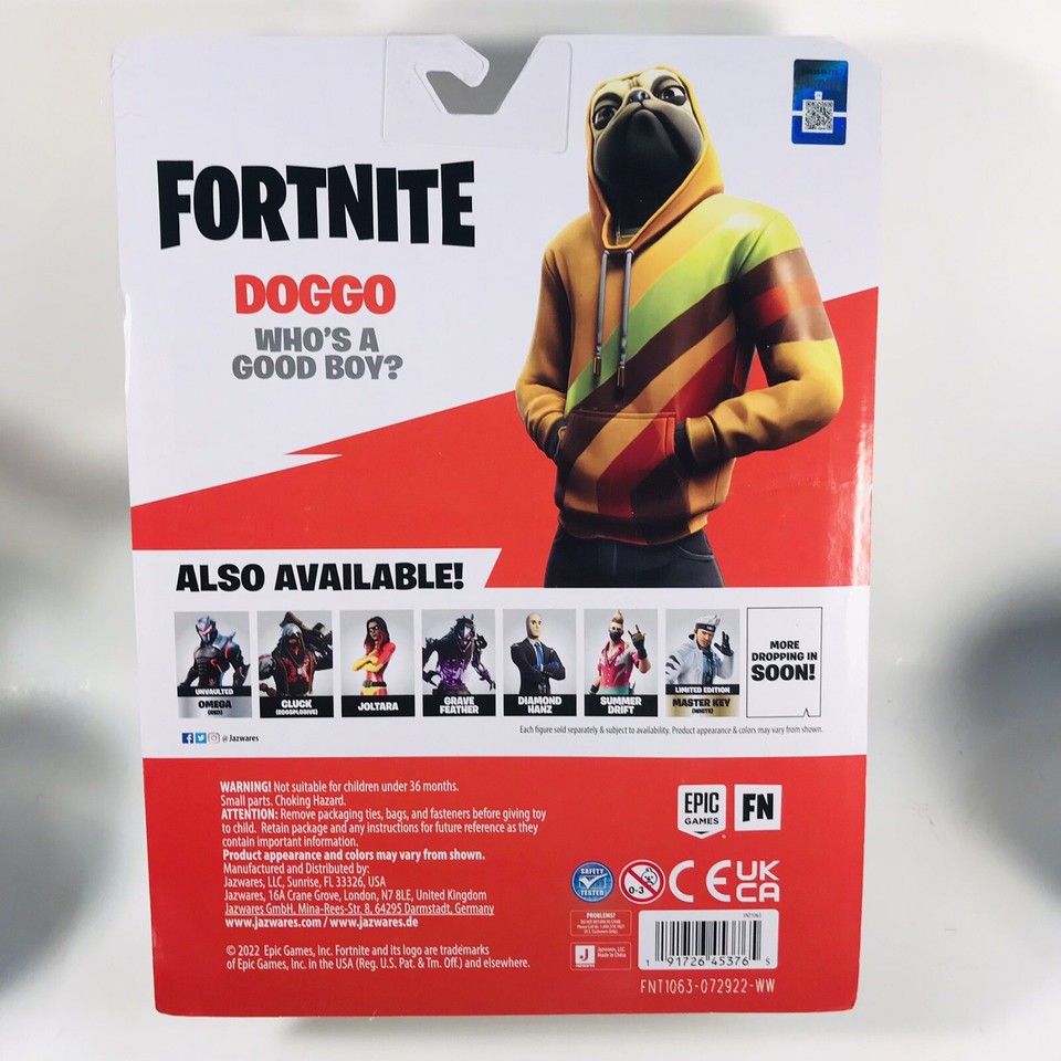 Fortnite Doggo And Lil Treat Ice Cream Truck Emote Series Action Figure ...