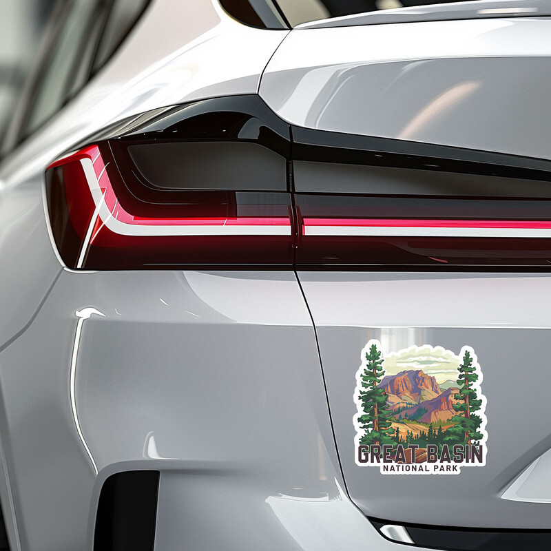 Retro Great Basin National Park Vinyl Decal Car Bumper Sticker | eBay
