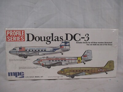 MPC #2-1512-150 Douglas DC-3 Model Kit (Sealed) | eBay