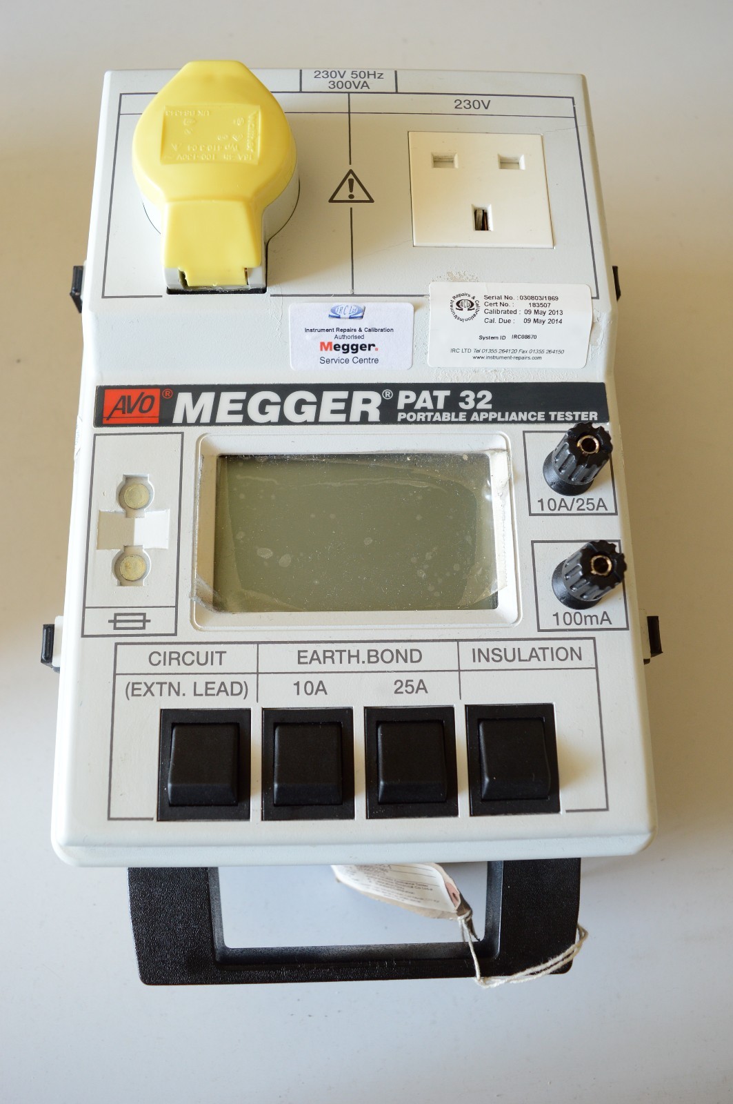 Megger PAT32 Portable Appliance Tester | eBay UK