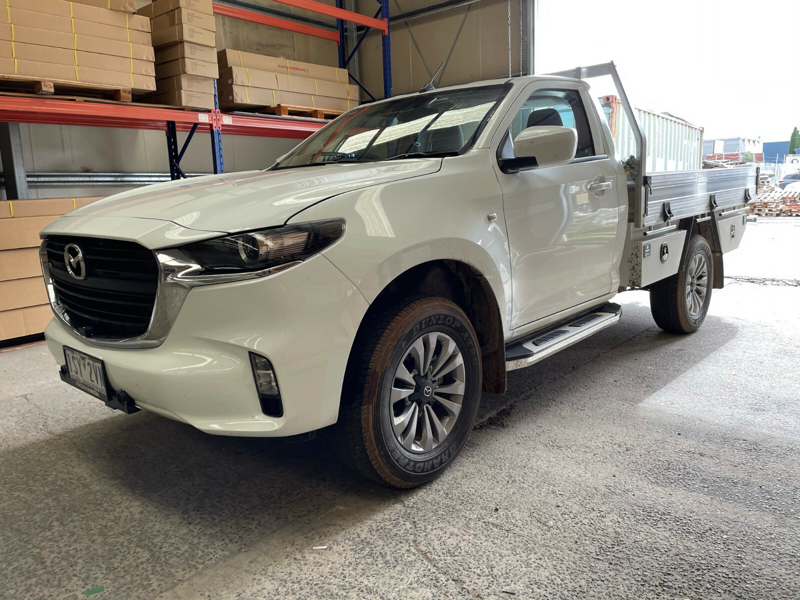 Alloy Side Steps For Single Cab Mazda BT-50 BT50 Side Steps 09/2020 ...