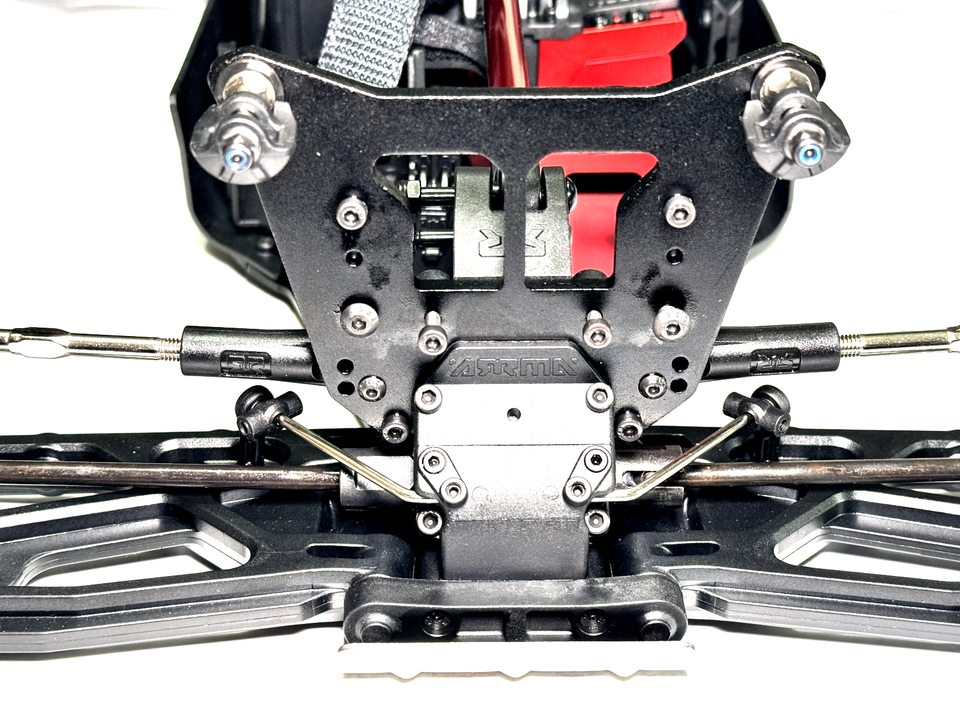 ARRMA KRATON BLX V6 1/8 SPEED MONSTER TRUCK ROLLER SLIDER CHASSIS ...