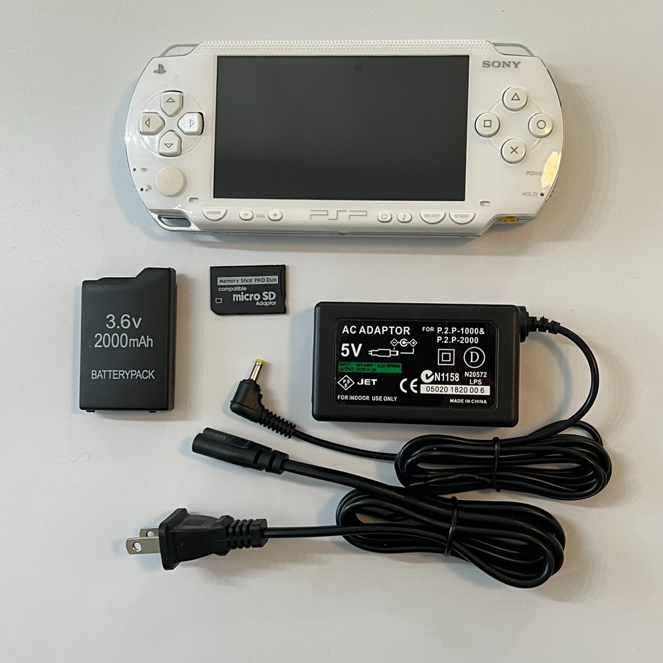 Sony PSP 3000 PSP 1000 System Bundle w/ 64gb & QUALITY Battery ...