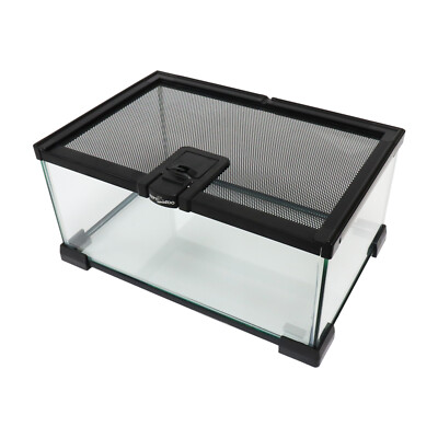 Stackable Nano Glass Habitat Terrarium - 31x21x15cm - Optional Extras ...