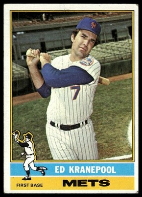 1976 Topps #314 Ed Kranepool | eBay