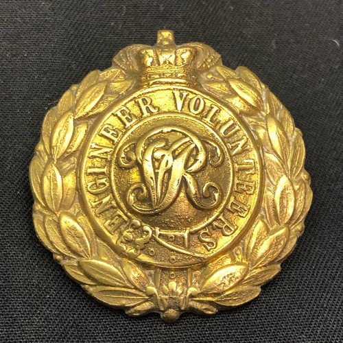Victoria British Army Cap Badge - Volunteer Royal Engineers | eBay