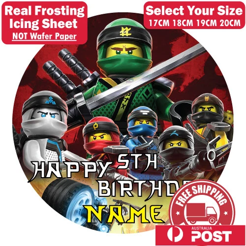 Ninjago Edible Images For Cakes