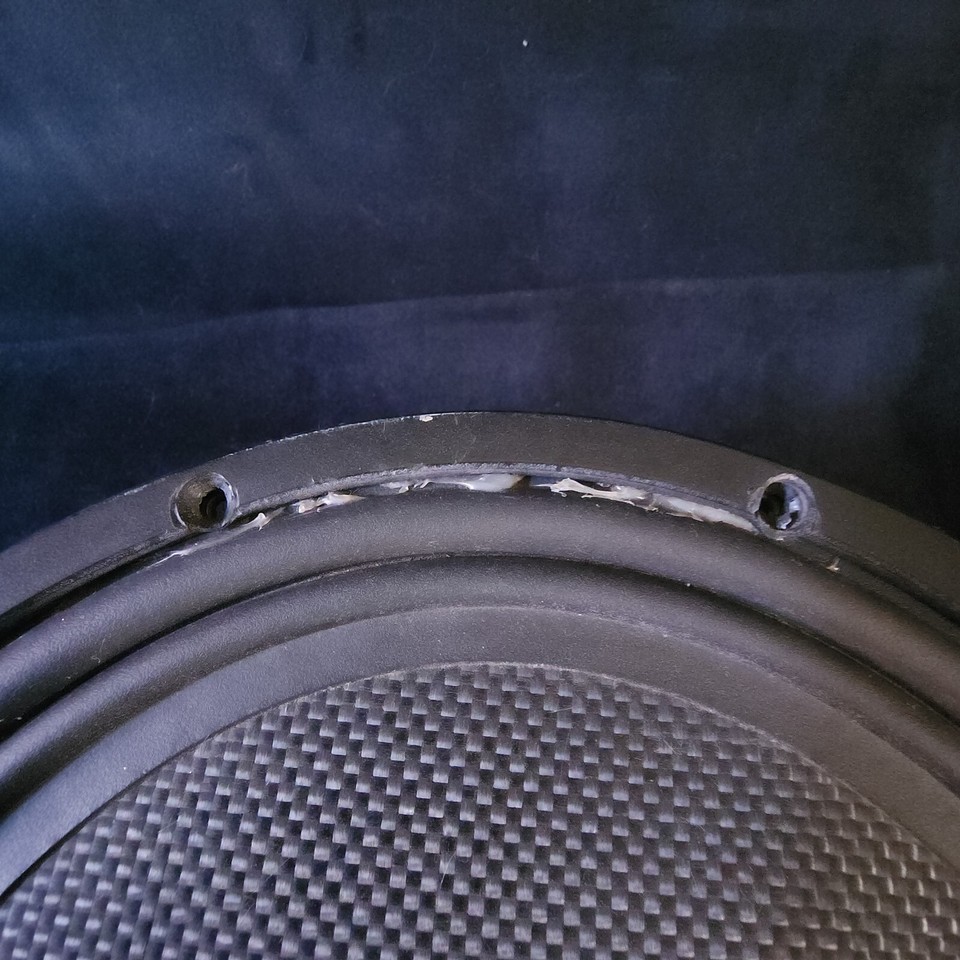 Black Jamo IW 1060 SW In-Wall 10 inch Passive Subwoofer Sub Audio ...