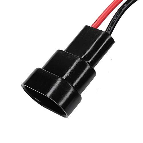 9006 9005 HB3 HB4 Sockets Male Female Adapter Extension Wiring Harness ...