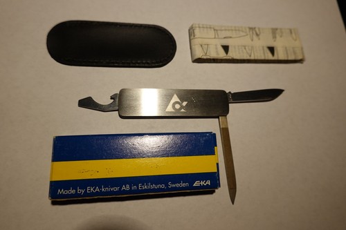 NIB EKA Sweden Multi-Tool Pocket Knife with Alpha-Laval Logo ...