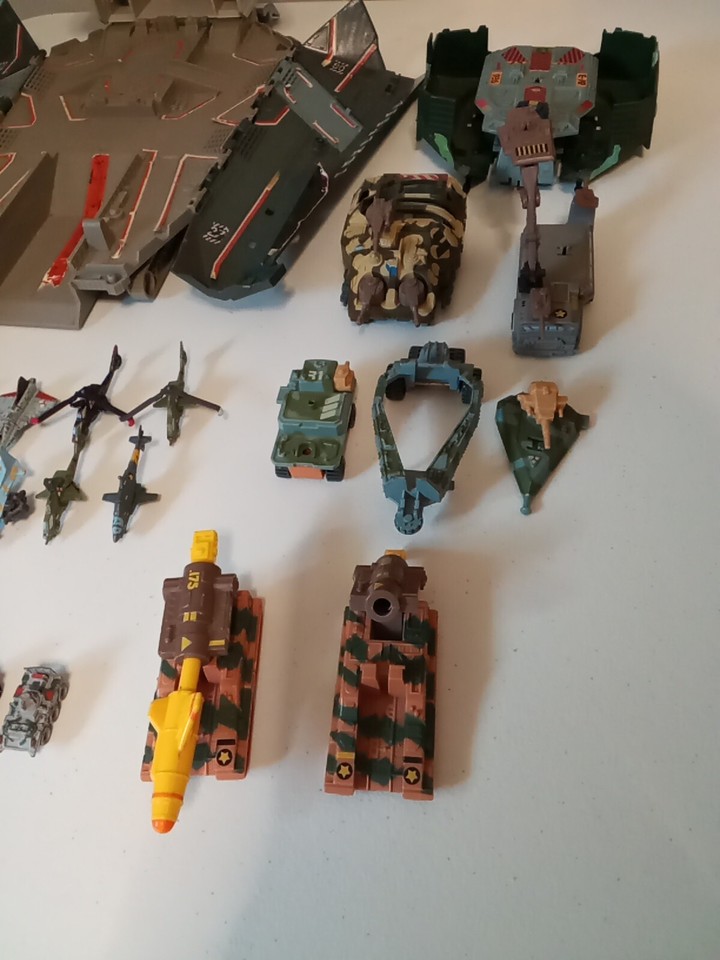 Lot Vtg 1989 KPT Kenner Mega Force Triax Goliath Battle Headquarters ...