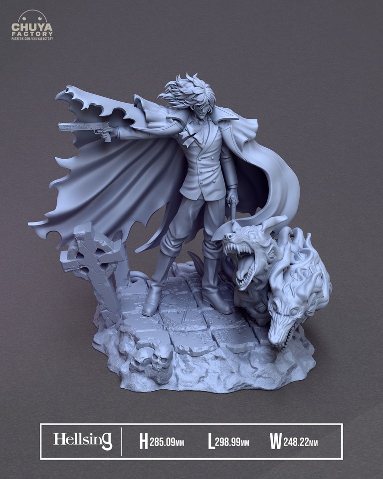 Alucard Resin Figure / Statue various sizes | eBay