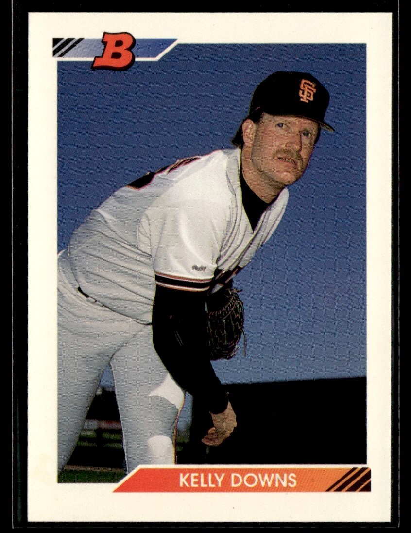 1992 Bowman #343 Kelly Downs San Francisco Giants | eBay