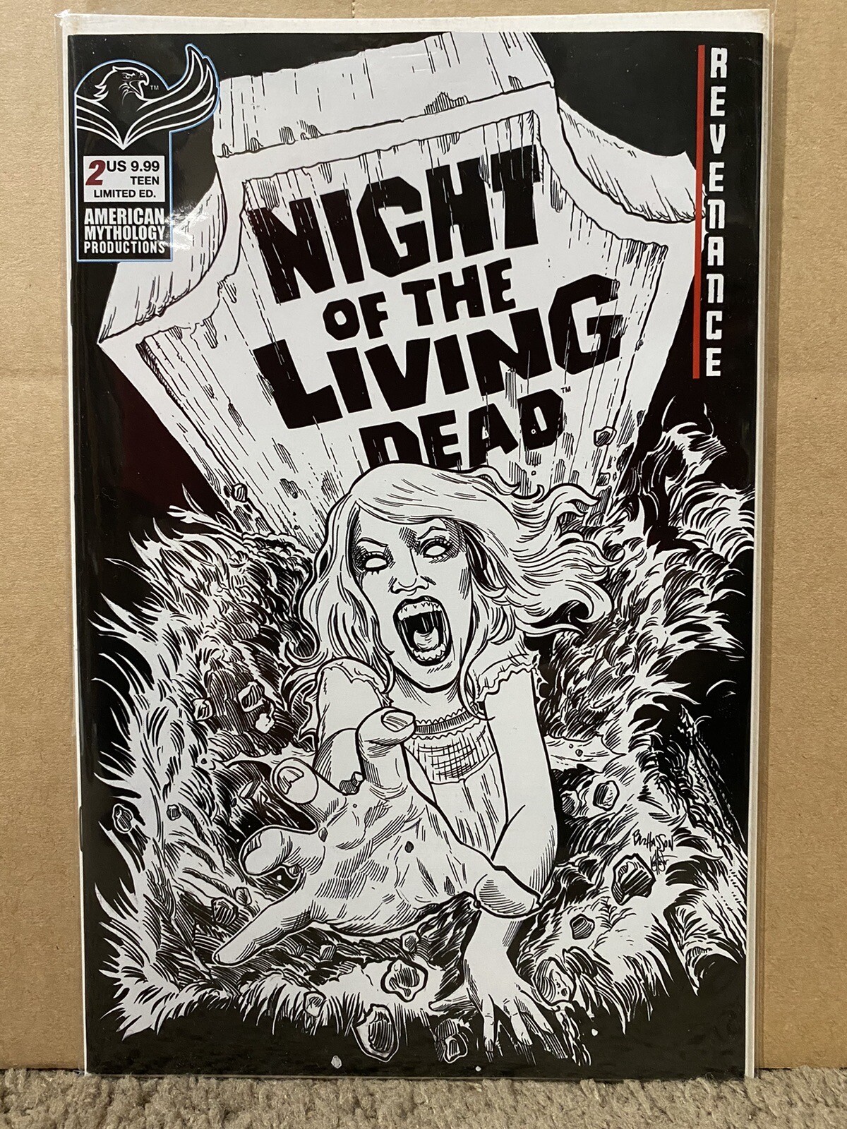 Night of the Living Dead Revenance #2 Limited Edition Horror Zombie ...