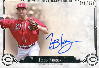 Todd Frazier Autographed Topps Card #340/399 | eBay