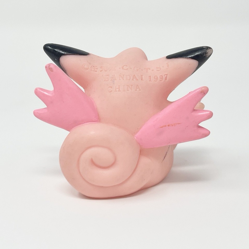 1997 Pokemon Finger Puppet Clefable Figure Gotta Catch Them All ...