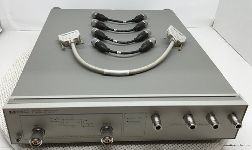 HP 85047A with Cables (300Khz to 6GHz) With Cal. Document. Due 03/25 | eBay