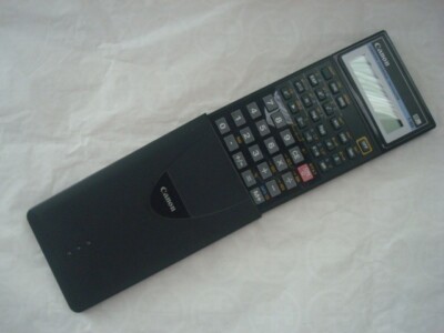 Canon F-502 Scientific Statistical Calculator with Hard Slip Case Cover ...