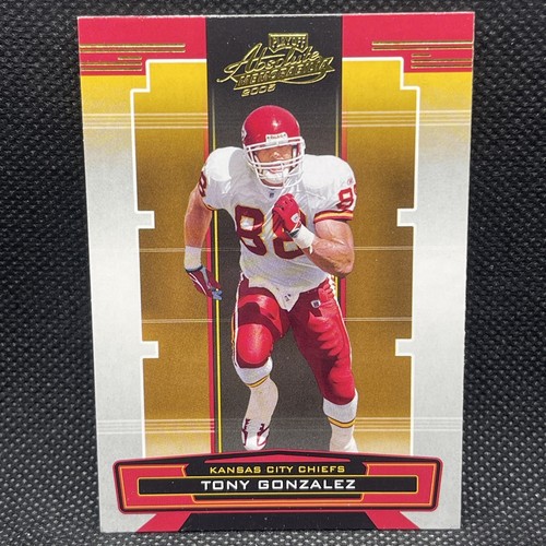 2005 Playoff Absolute Memorabilia Tony Gonzalez #75 HOF | eBay
