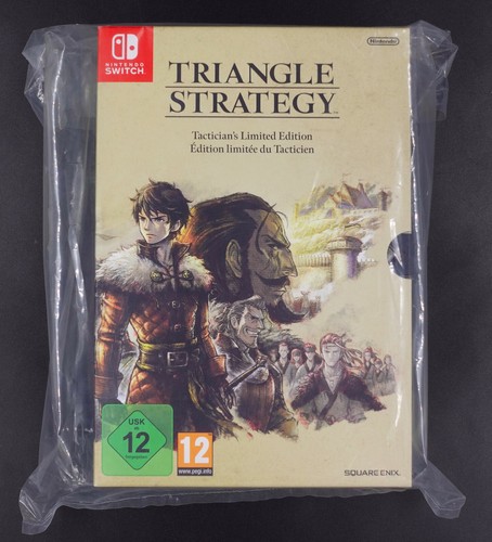 Triangle Strategy Tactician's Limited edition collector's Nintendo Switch games | eBay