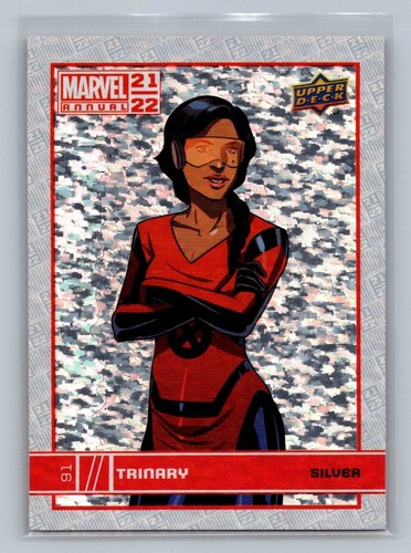 TRINARY 2021-22 Upper Deck Marvel Annual Silver Sparkle #91 | eBay