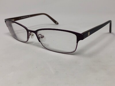 LIZ CLAIBORNE L367 0F57 Eyeglasses Frame 53-16-135 Purple Matte TY61 | eBay