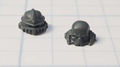 Warhammer 30k Space Marine Bits Cataphractii Terminator Bare & Helmet ...