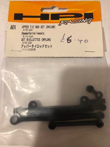 HPI RACING A474 NITRO RUSH A474 UPPER TIE ROD SET 1/10TH RC RACING ...