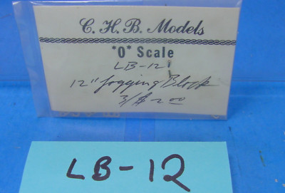 O SCALE On3 On30 1/48 12" LOGGING BLOCKS DETAIL PARTS C.H.B. MODELS LB ...