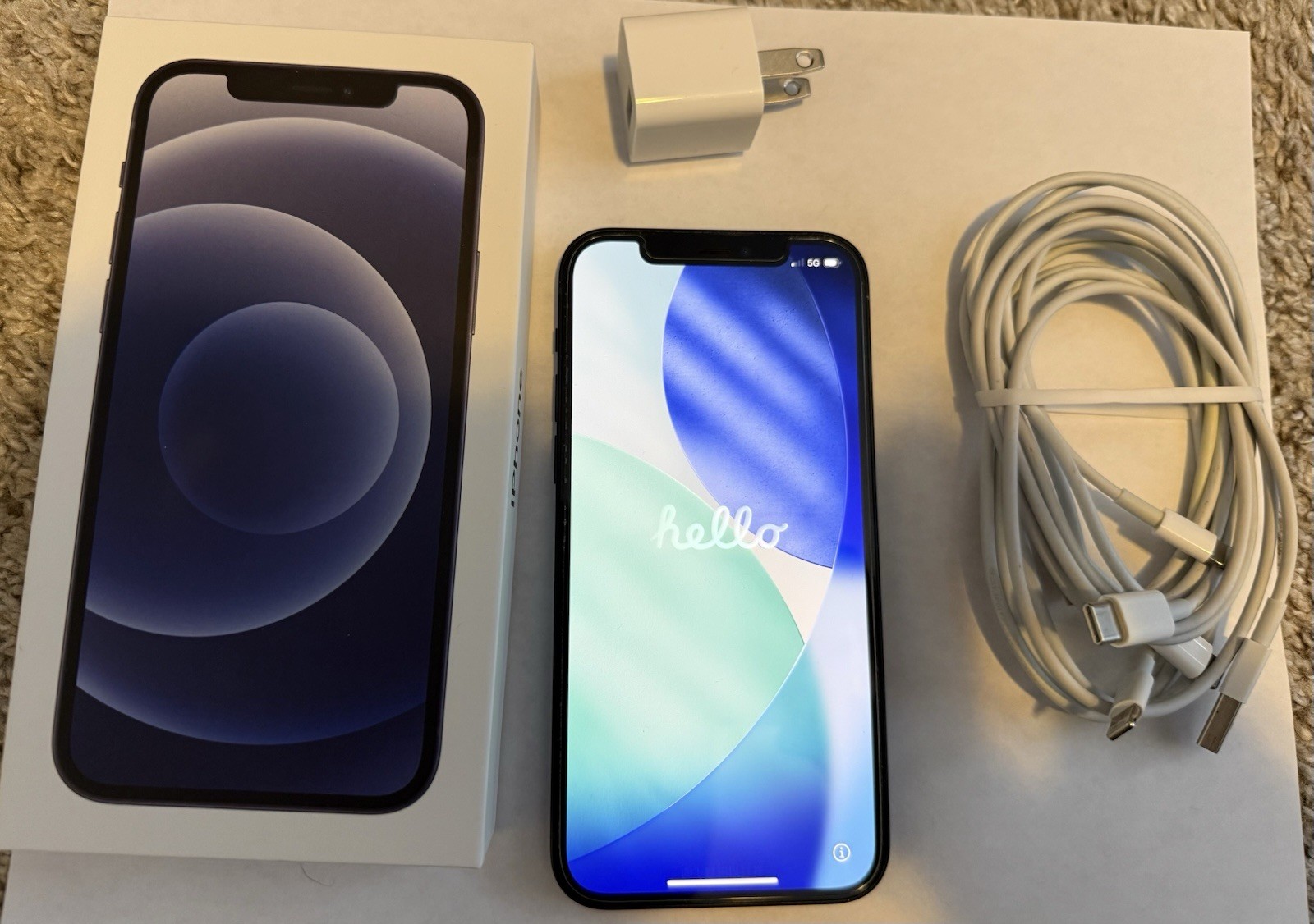 Apple iPhone 12 128gb Unlocked Black Good Condition iOS 26 | eBay