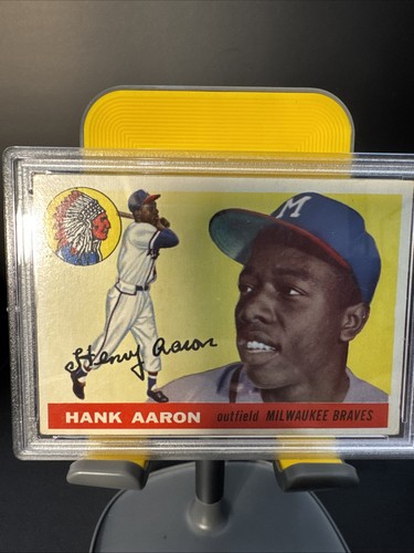 1955 TOPPS #47 HANK AARON PSA 4 | eBay
