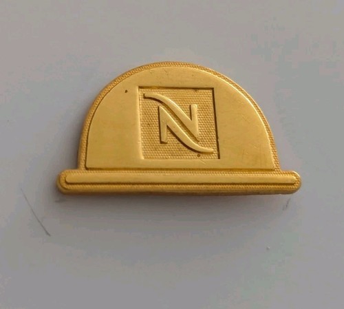 Nespresso Gold Tone Pin Badge | eBay