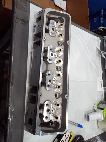 Aluminum Bare Cylinder Head For Chevy Small Block SBC 283 350 400 Angle ...